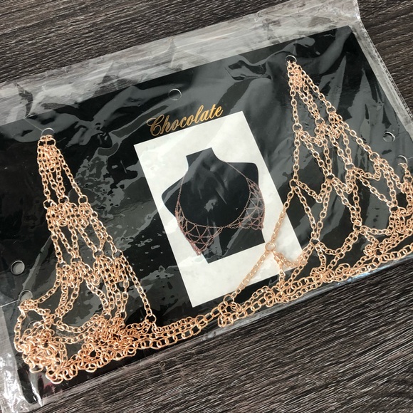 Jewelry | Gold Chain Bralette | Poshmark